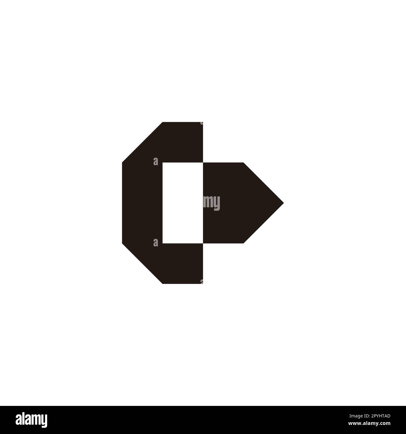 Letter C signpost geometric symbol simple logo vector Stock Vector Image & Art - Alamy