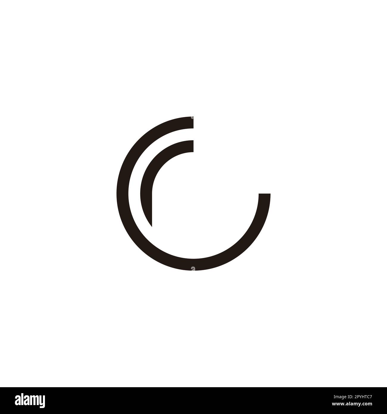 Letter r and G line geometric symbol simple logo vector Stock Vector ...