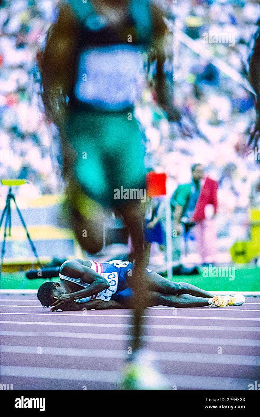 Mark Witherspoon (USA) DNF competing in the semi-finals of the Men's ...