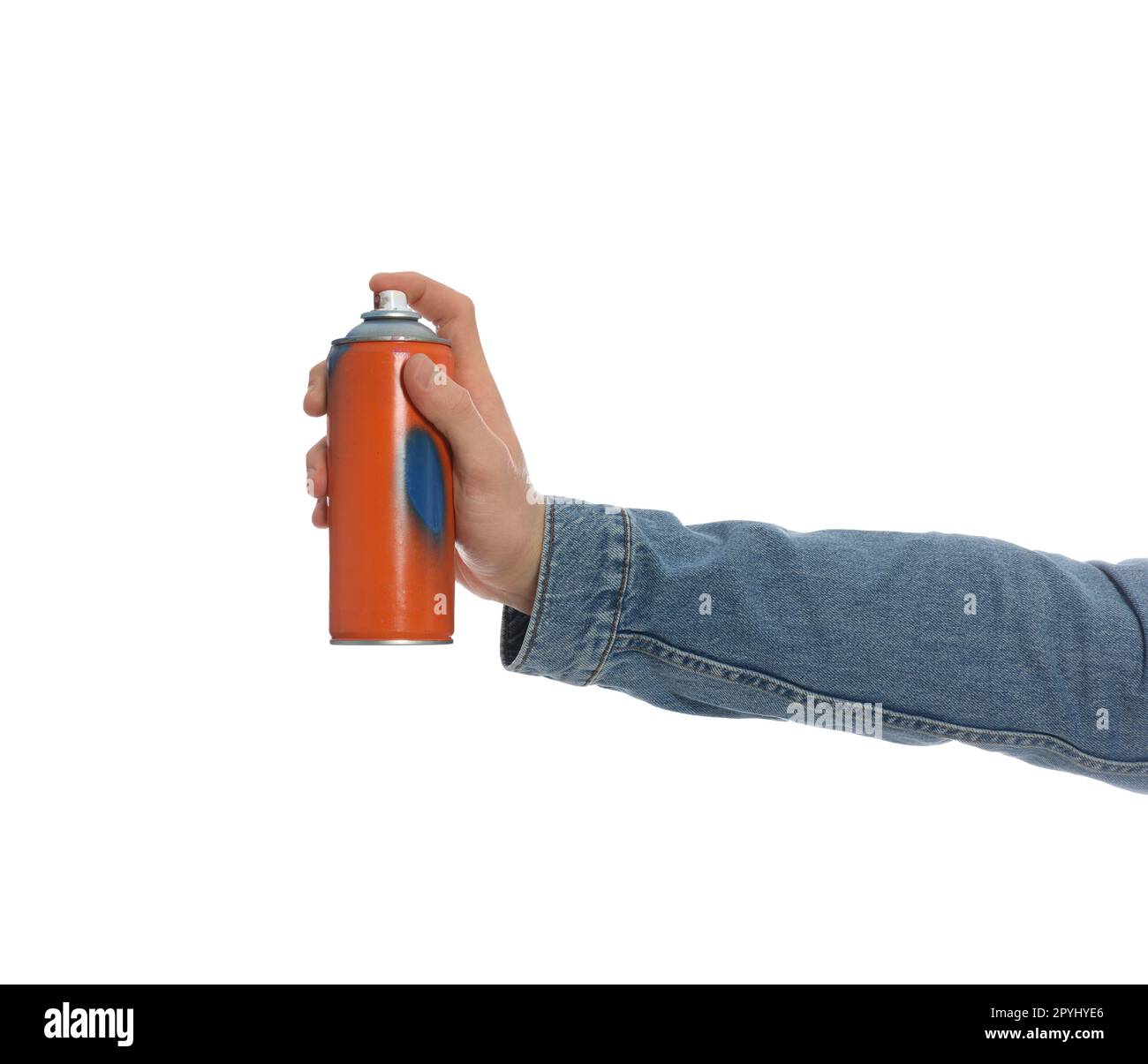 Graffiti artist spray can painting Cut Out Stock Images & Pictures - Alamy