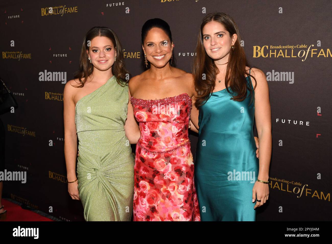 New York, USA. 03rd May, 2023. Cecilia Raymond, Soledad O'Brien and ...