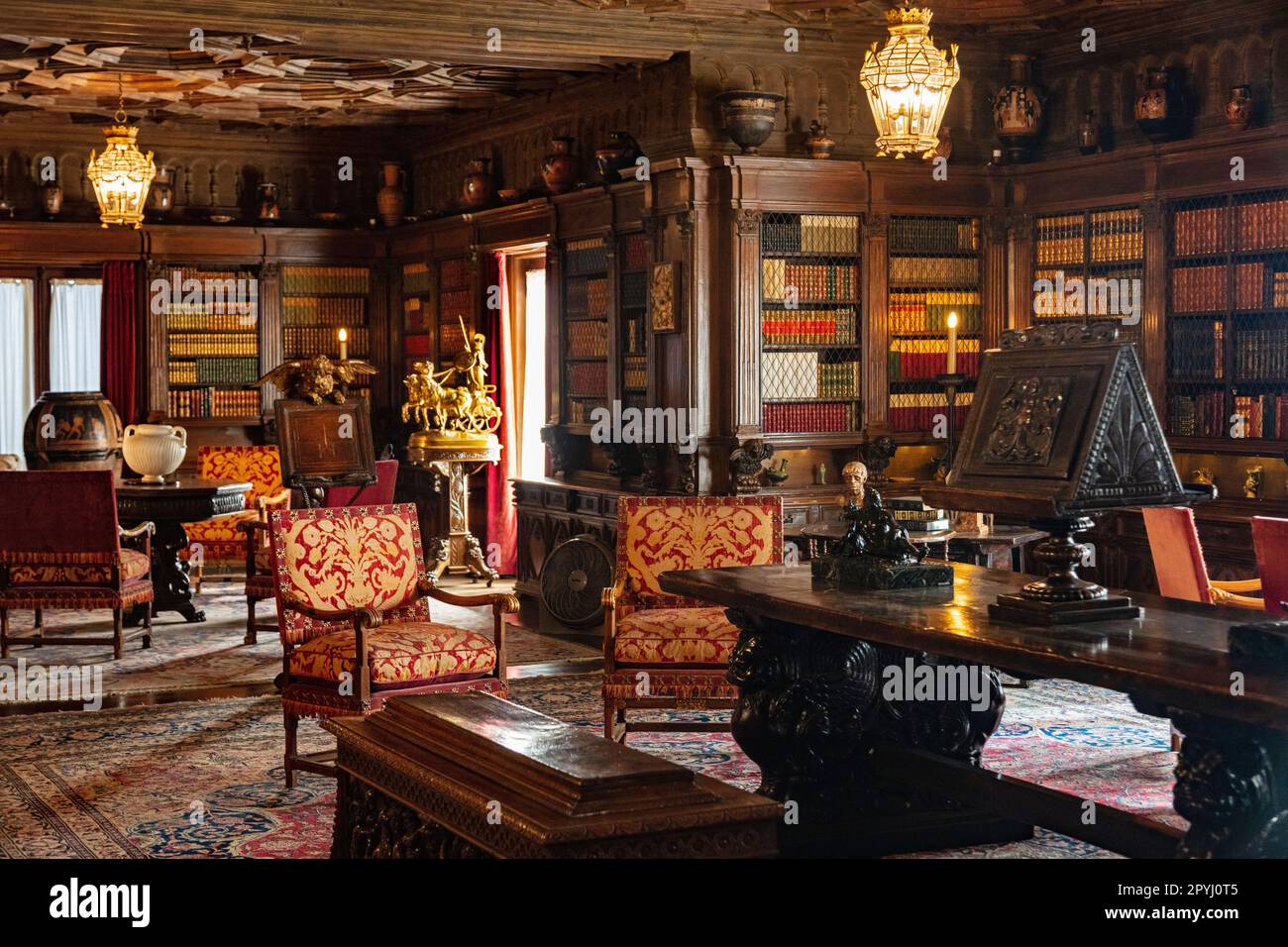 Hearst Castle Library