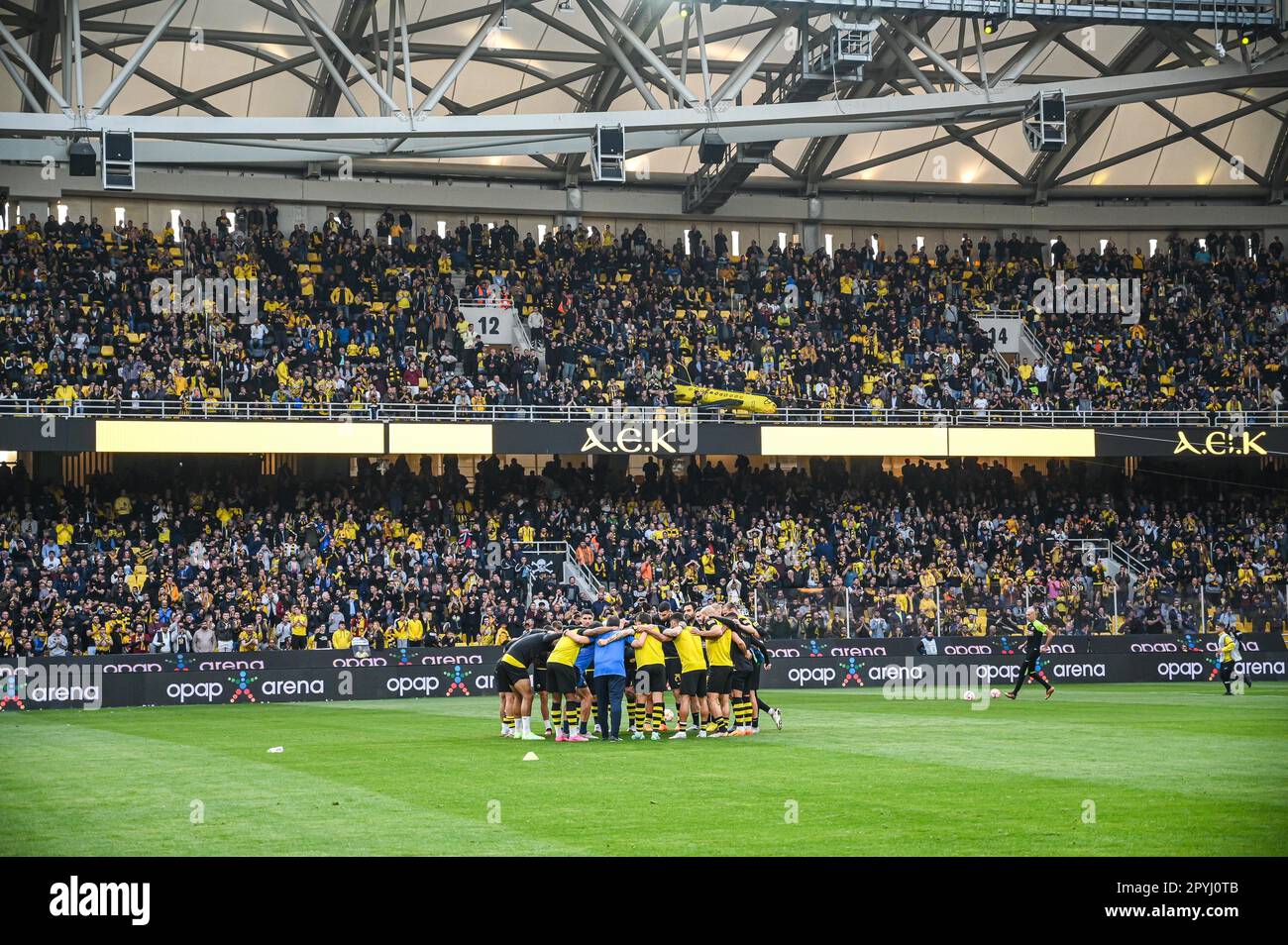 Athens, Greece. 03rd May, 2023. May 3, 2023, Athens, Greece: AEK FC ...