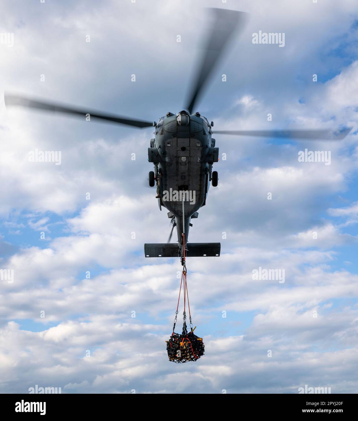 230501-N-XO158-1406 ATLANTIC OCEAN (May 1, 2023) An MH-60S Sea Hawk ...