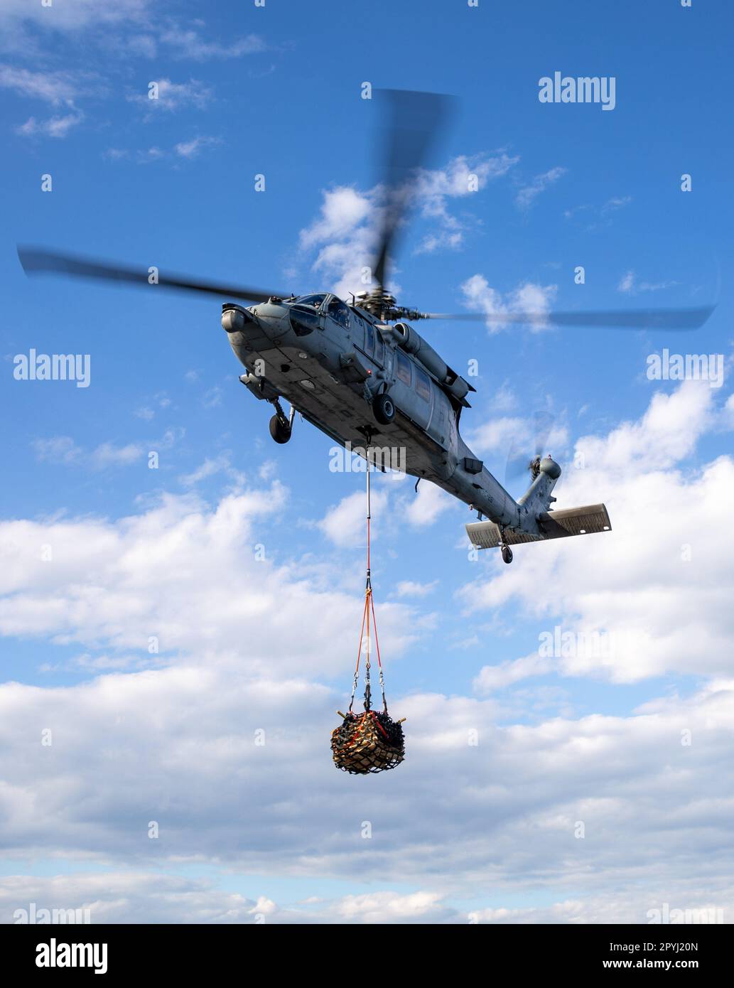 230501-N-XO158-1377 ATLANTIC OCEAN (May 1, 2023) An MH-60S Sea Hawk ...