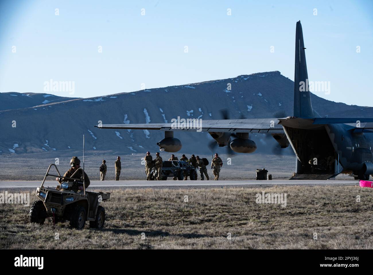 MC-130J Commando II crews with the 15th Special Operations Squadron ...