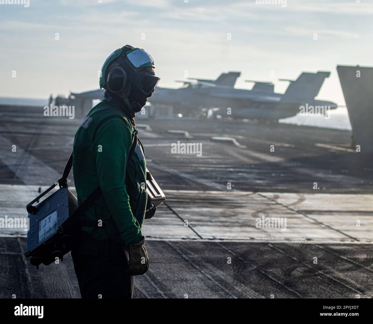 230501-N-XK462-1172 SOUTH CHINA SEA (May 1, 2023) A U.S. Navy Sailor ...