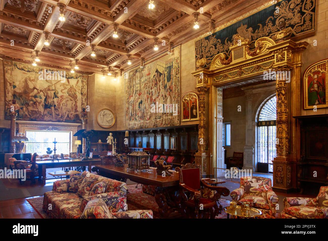 Hearst Castle Living Room