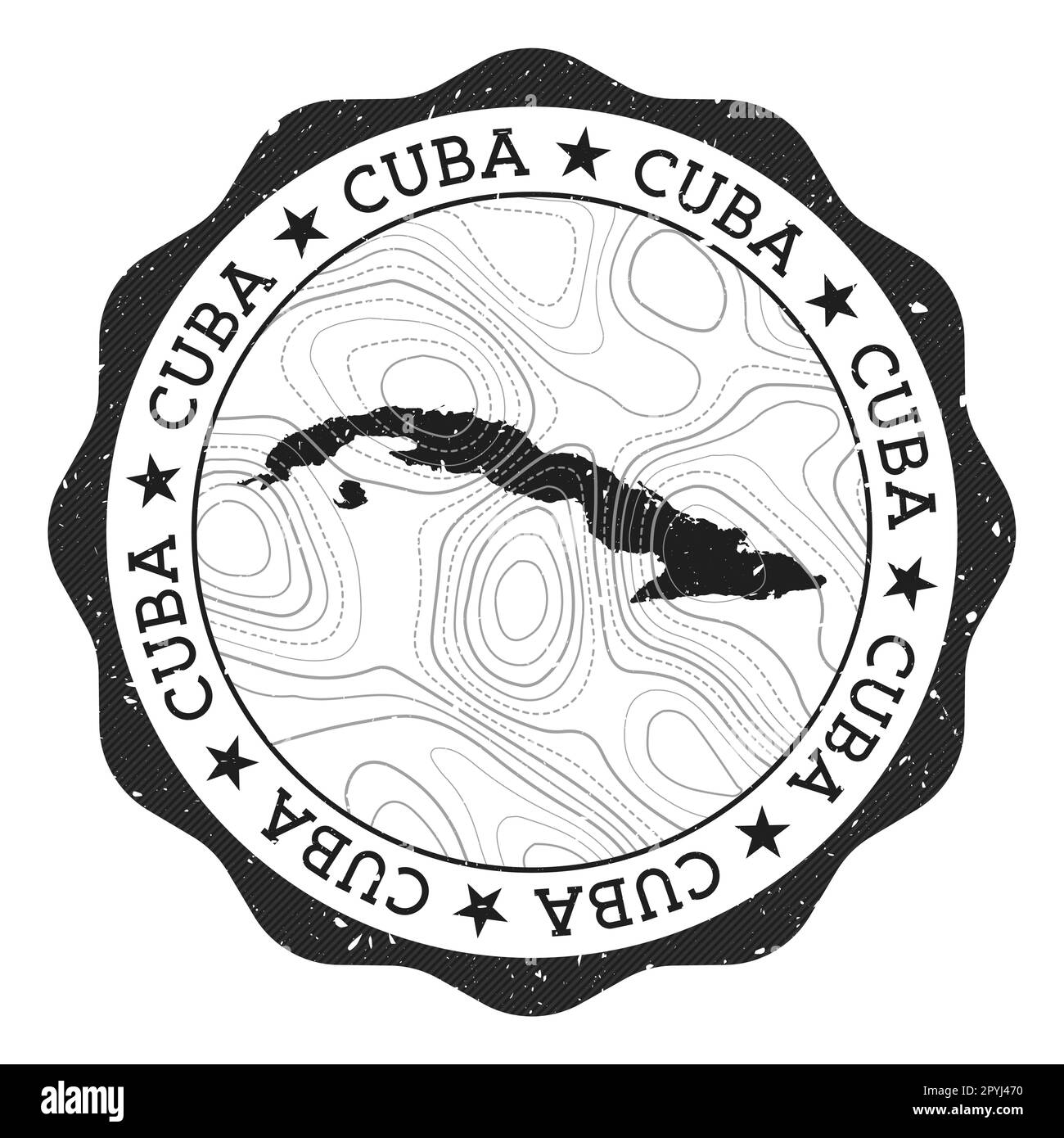 Cuba hiking Stock Vector Images - Alamy
