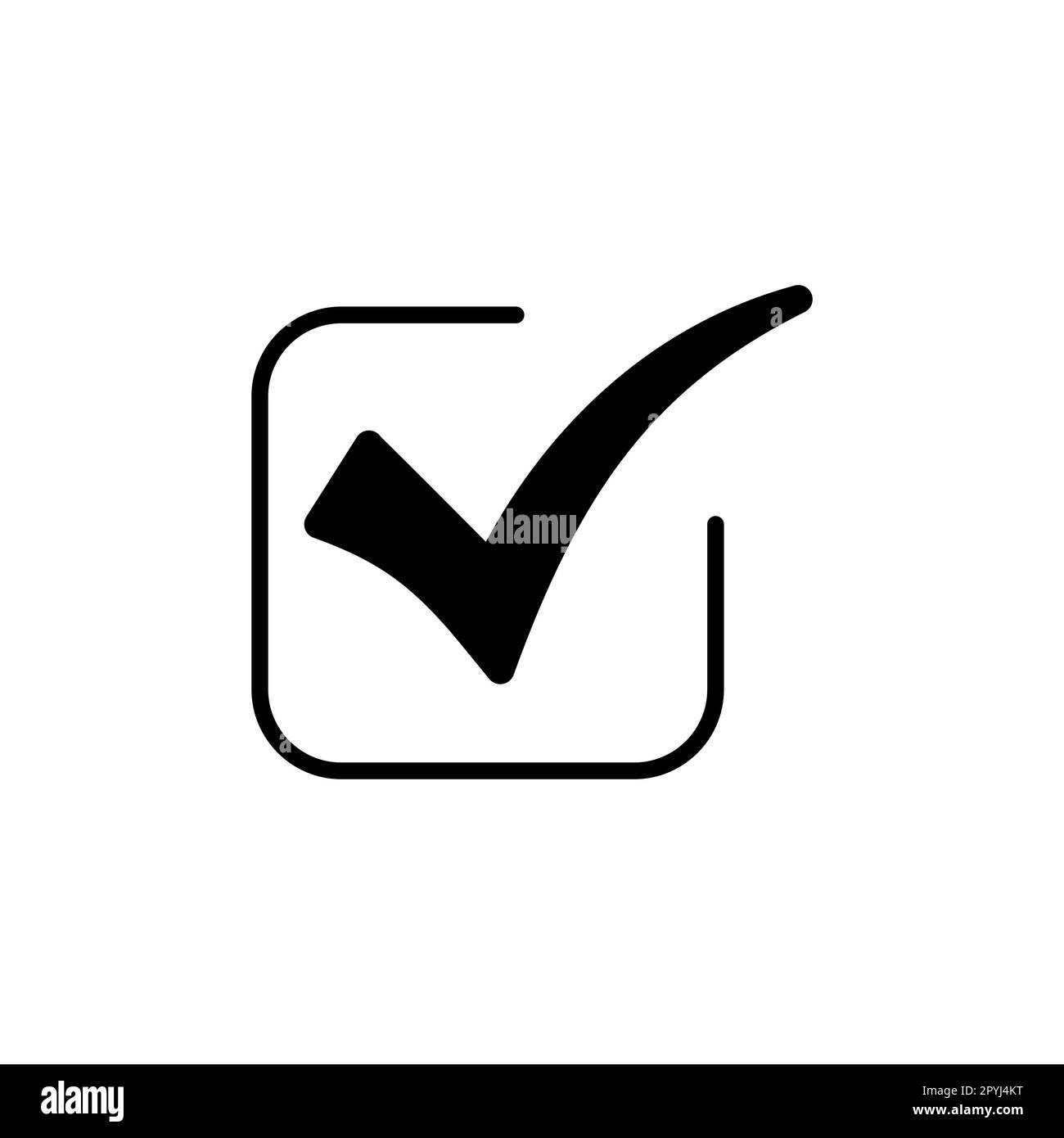check icon vector. check mark icon. check list button icon Stock Vector Image & Art - Alamy