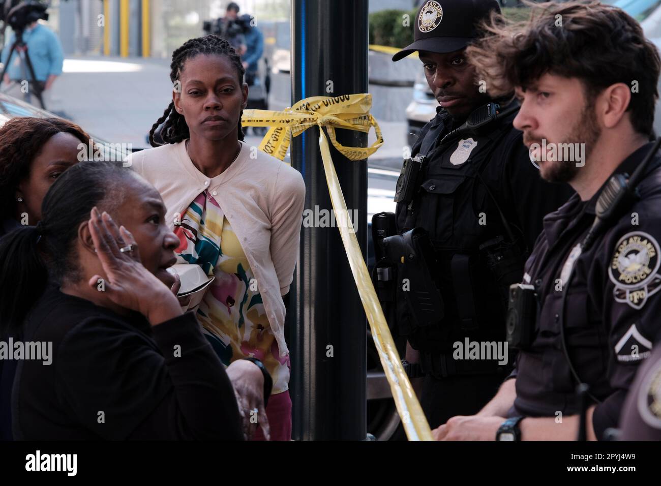 Atlanta, Georgia, USA. 3rd May, 2023. Just hours after an active ...