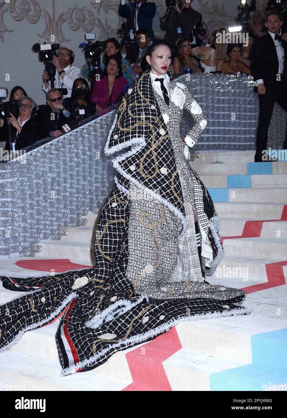 May 3, 2023, New York, New York, USA: Sora Choi attends the 2023 Met ...