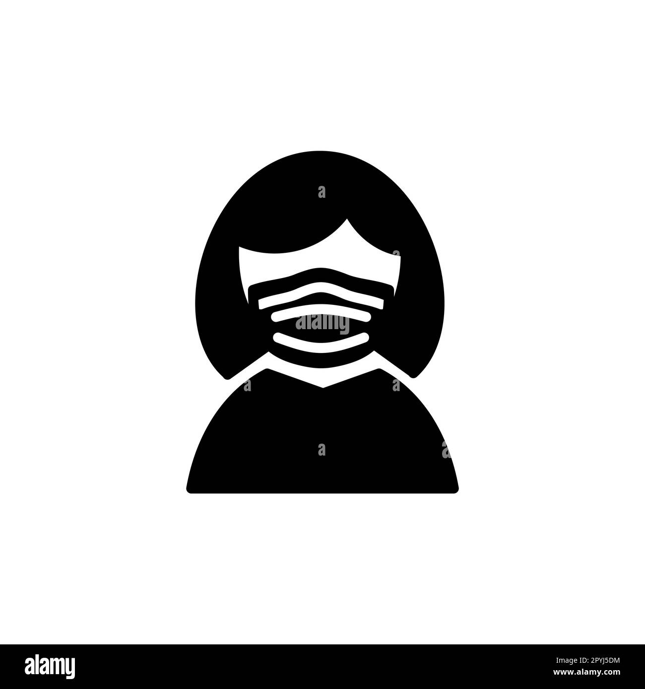 Face mask icon vector. medical Face Mask icon Stock Vector Image & Art ...