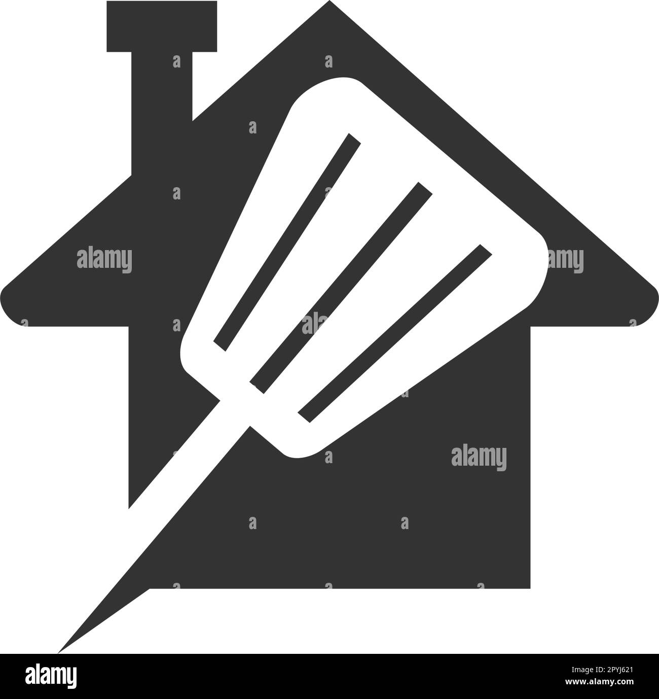 home cooking logo template. Icon Illustration Brand Identity. Isolated ...