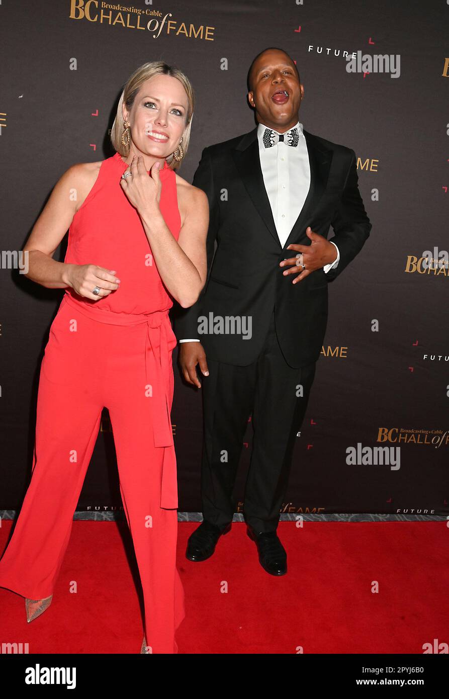New York, New York, USA on May 3, 2023. Dylan Dreyer and Craig Melvin attend Broadcasting Cable ...