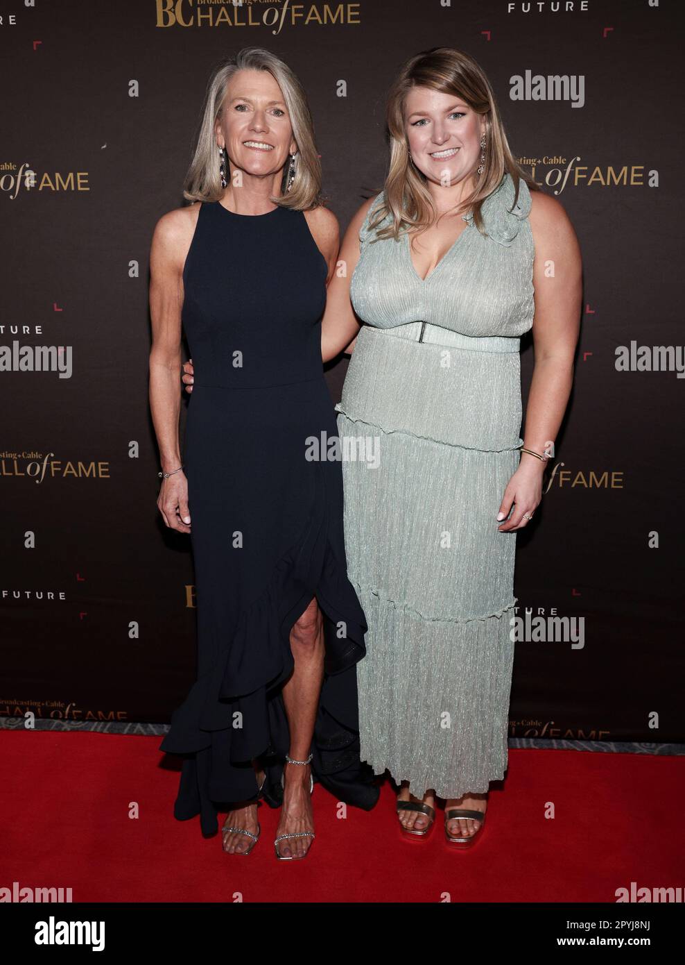 Cindy Thompson, left, and Molly Thompson attend the 31st Broadcasting ...