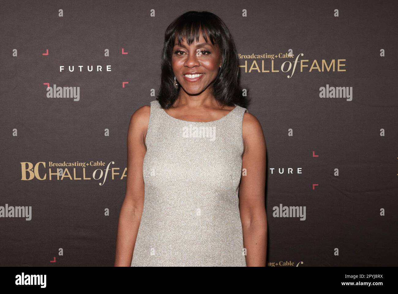 Wonya Lucas attends the 31st Broadcasting and Cable Hall of Fame Awards ...