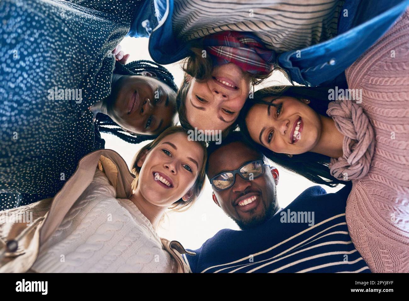 We bump heads but thats what friends do. a group of university students ...