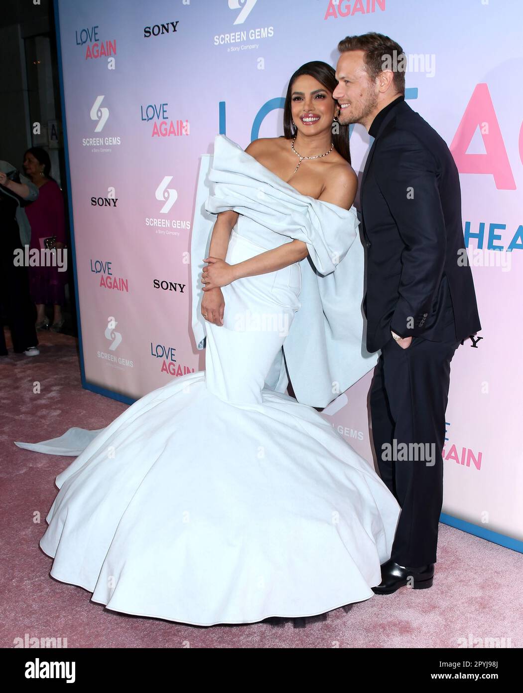 New York City, USA. 03rd May, 2023. Priyanka Chopra and Sam Heughan ...