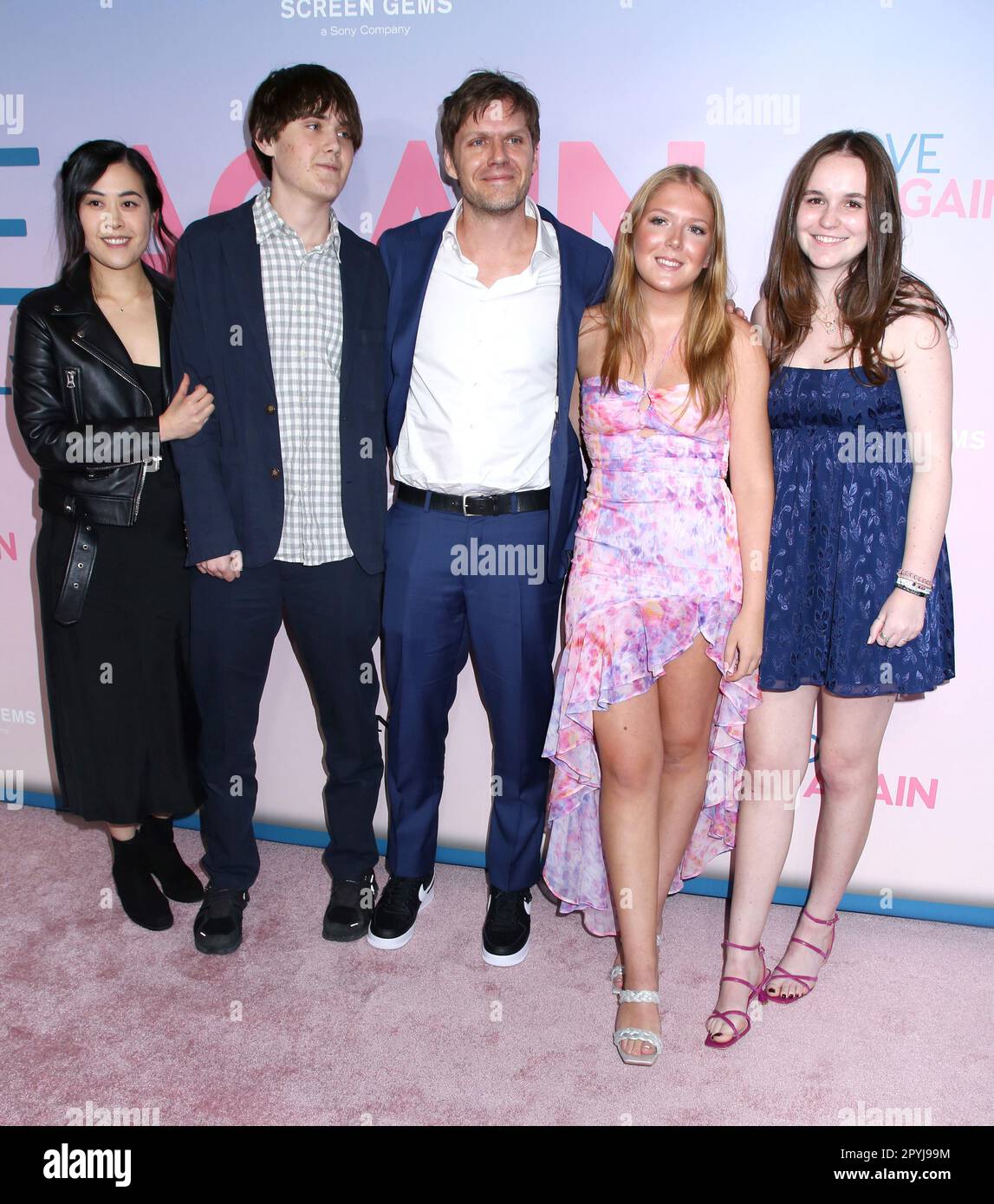 New York City, USA. 03rd May, 2023. James C. Strouse and family ...