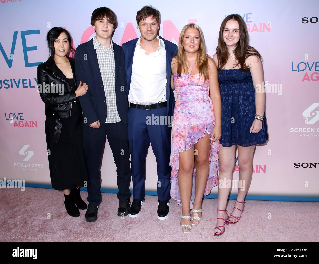 New York City, USA. 03rd May, 2023. James C. Strouse and family ...