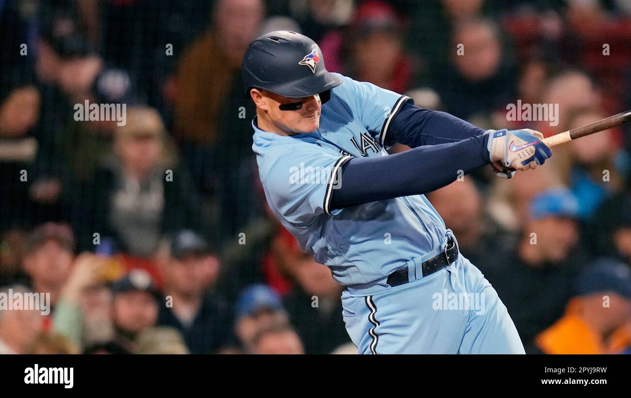 Toronto Blue Jays' Matt Chapman during a baseball game at Fenway Park ...