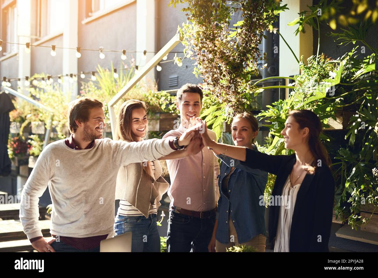 The strongest teams inspire each other to be great. a group of ...