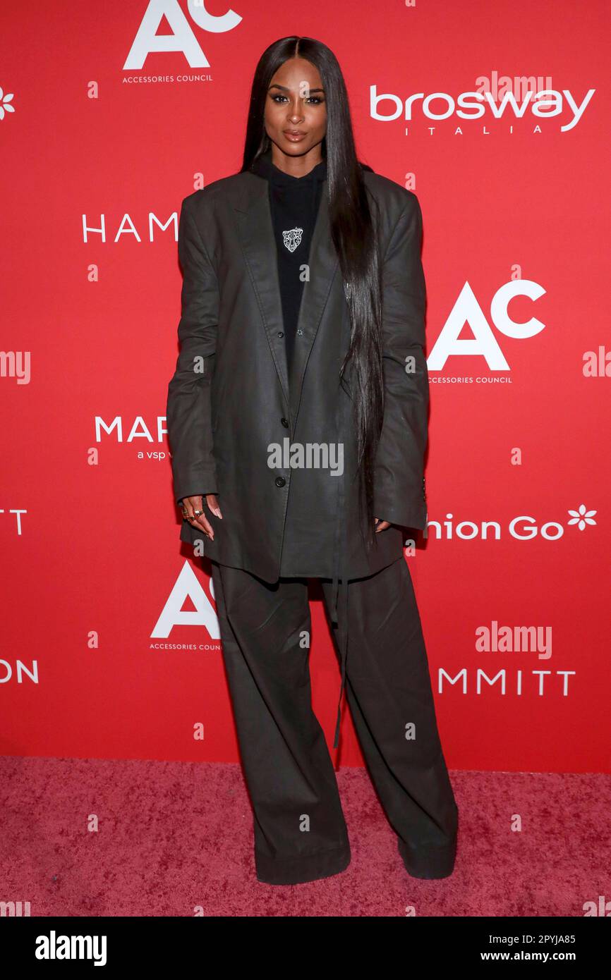 Recording artist Ciara attends the Accessories Council 27th annual ACE ...
