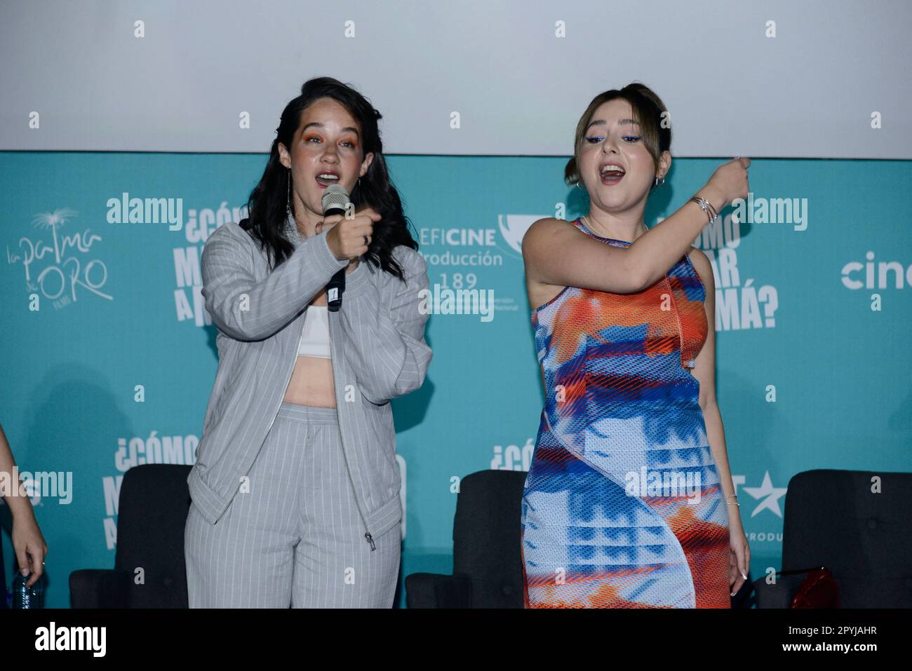 Mexico City, Mexico. 3rd May, 2023. Actresses Ximena SariÃ±ana and ...
