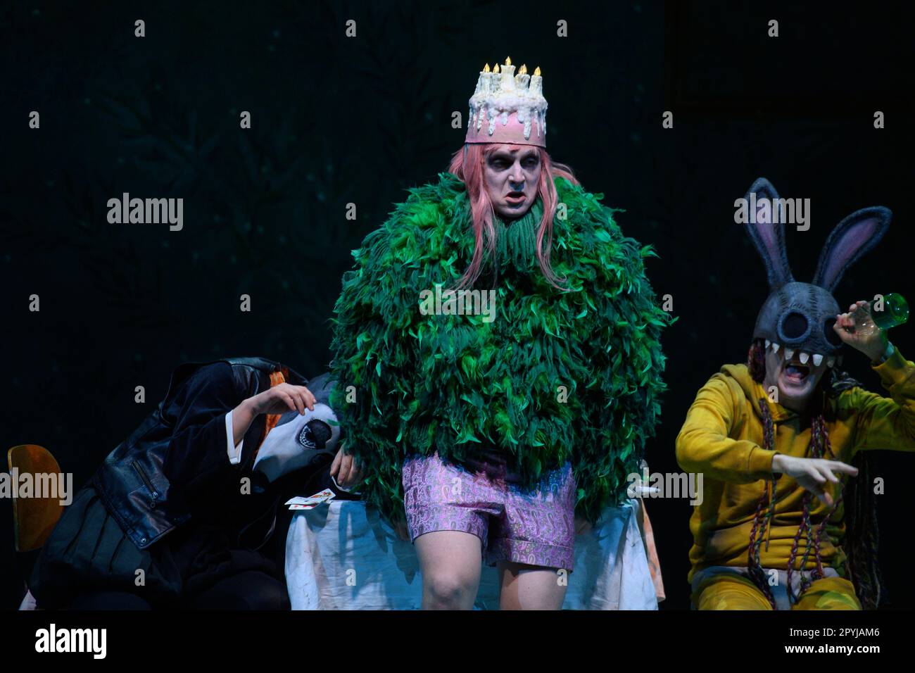 Magdeburg, Germany. 03rd May, 2023. Adam Temple-Smith as the "Hatter ...