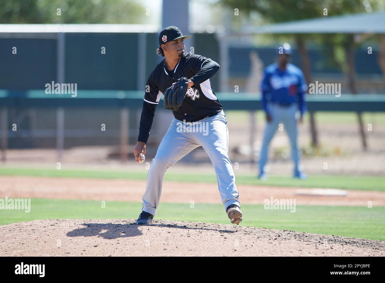 Chicago White Sox pitcher Juan Jimenez (82) during an Extended Spring ...
