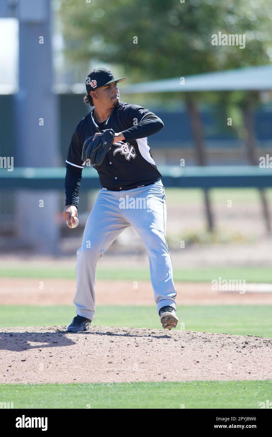 Chicago White Sox pitcher Juan Jimenez (82) during an Extended Spring ...