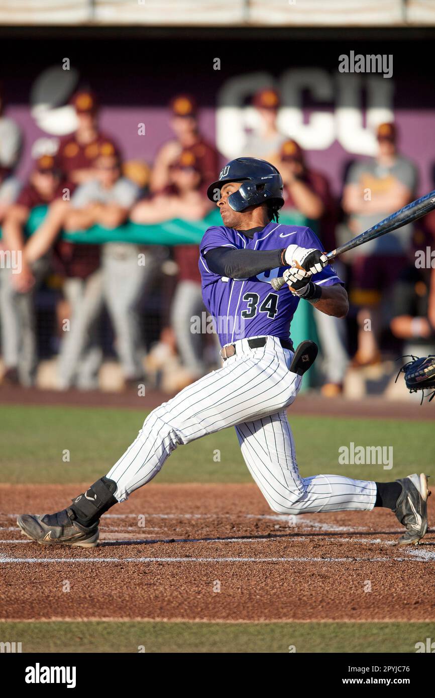Homer Bush Jr. (34) of the Grand Canyon Antelopes during a game against ...