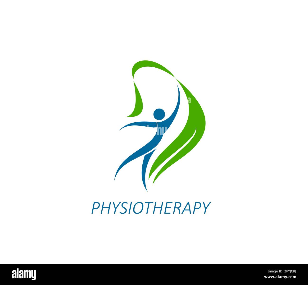 Physiotherapy, chiropractic massage icon. Chiropractic massage, spine ...