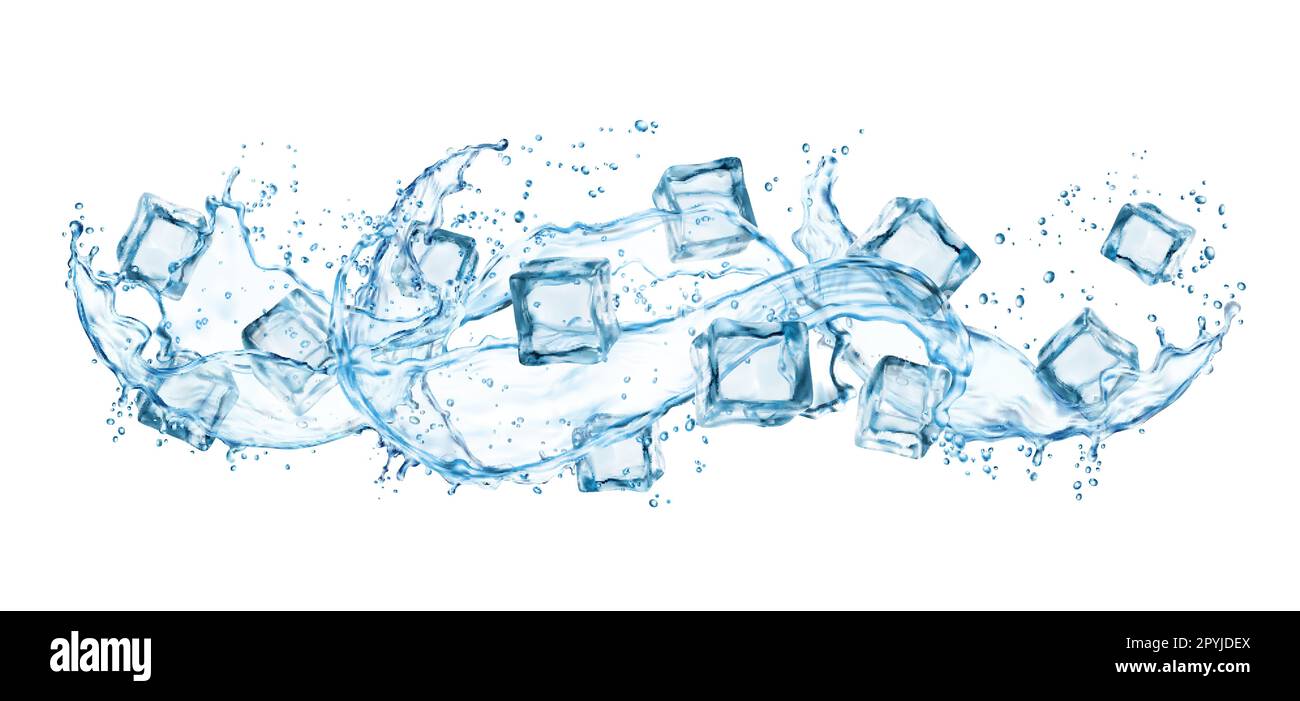 Wet crystals Stock Vector Images - Alamy