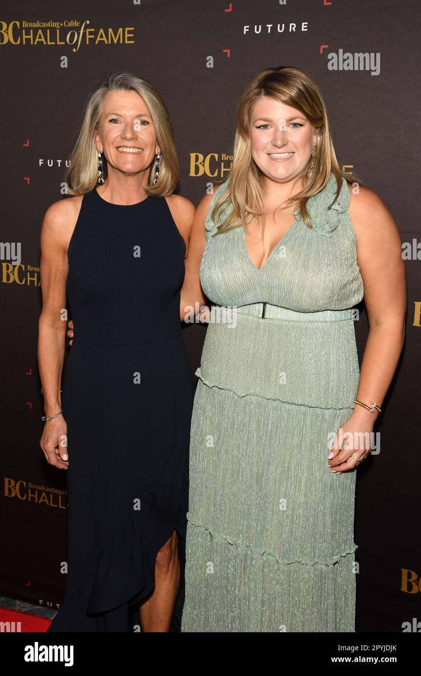 New York, USA. 03rd May, 2023. Cindy Thompson and Molly Thompson ...