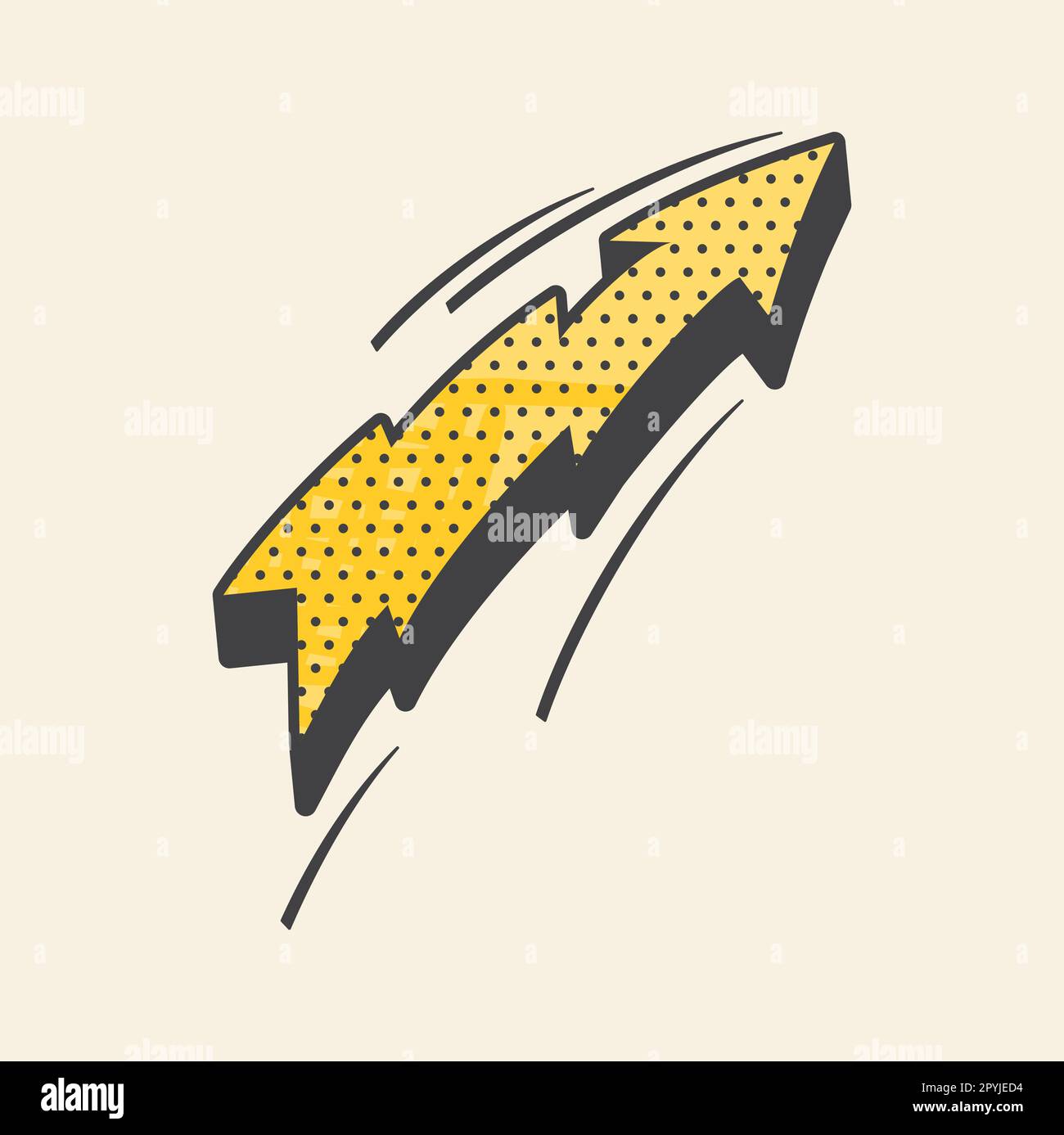 Flash, thunder bolt of light, thunderstorm. Vector zigzag shape ...