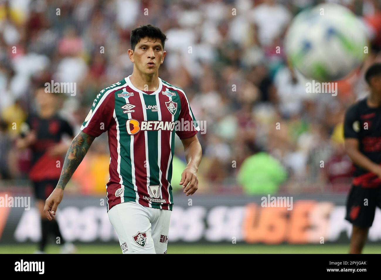 Rio de Janeiro, Brazil, May 01, 2023. Football player German Cano of ...