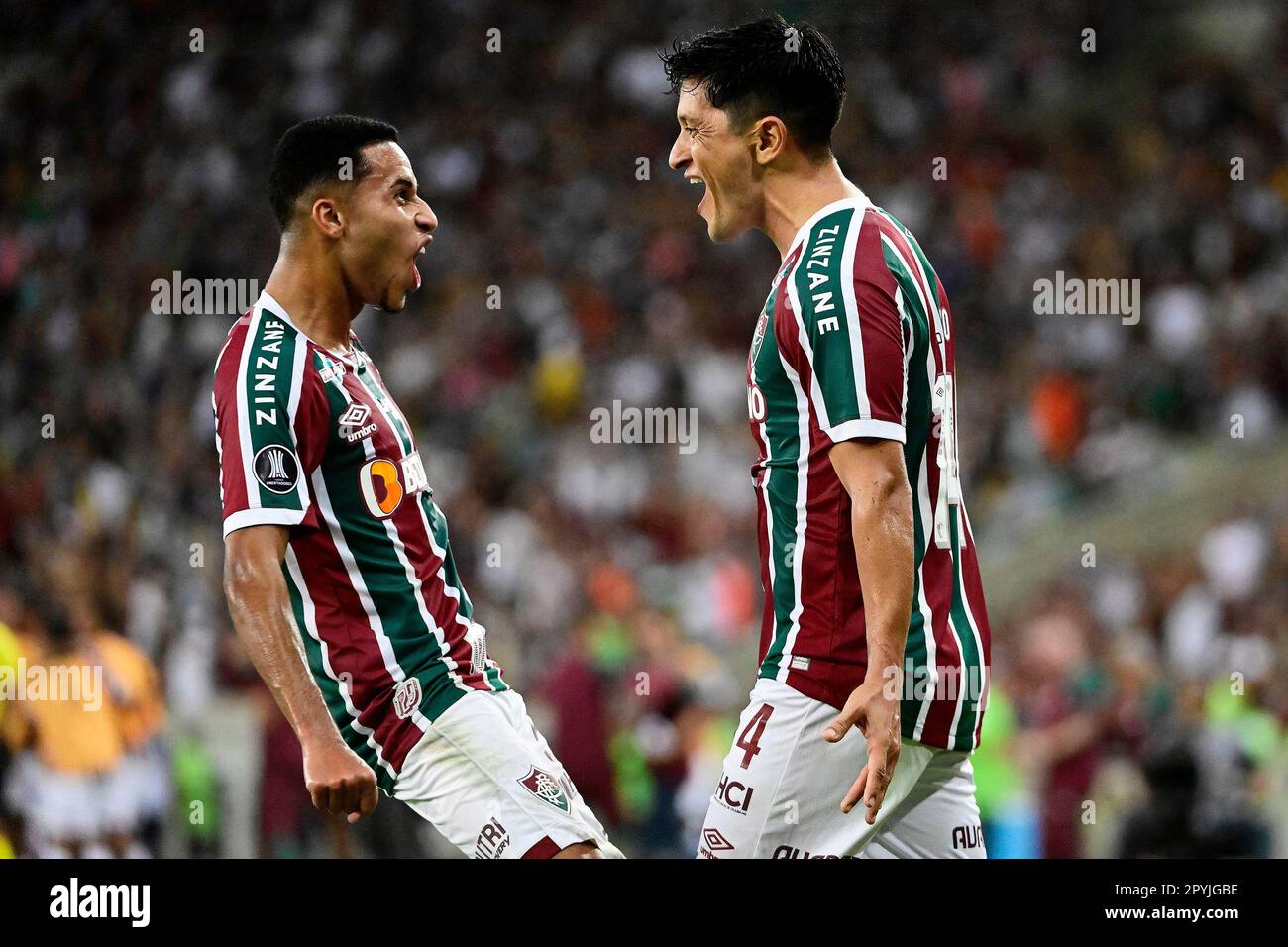 Rio de Janeiro, Brazil, May 01, 2023. Football player German Cano of ...