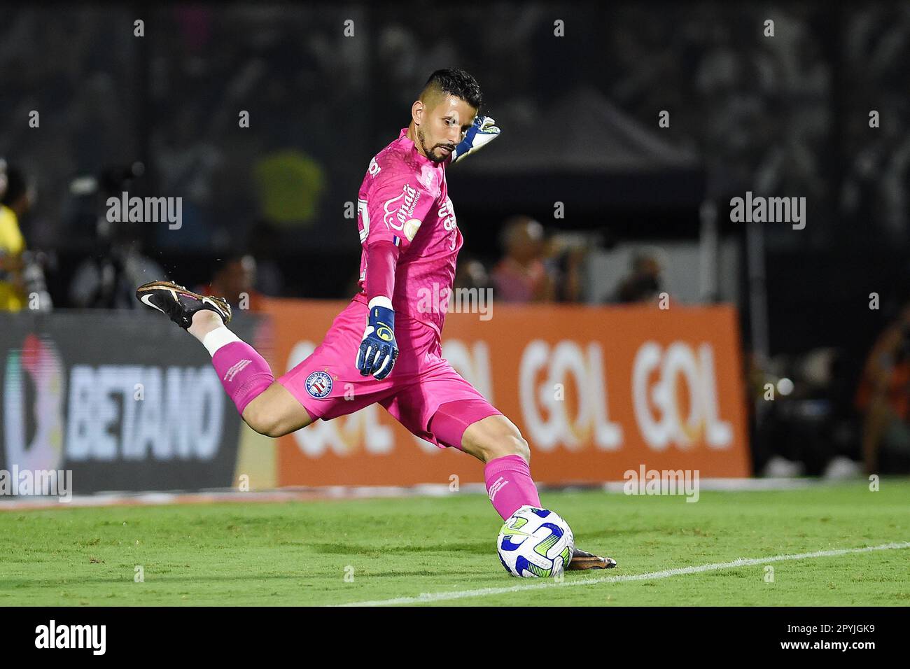 Rio de Janeiro, Brazil, May 01, 2023. Goalkeeper Marcos Felipe of the ...