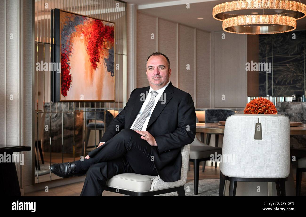 Paul Town, Marina Bay Sands Chief operating officer, in one of the ...