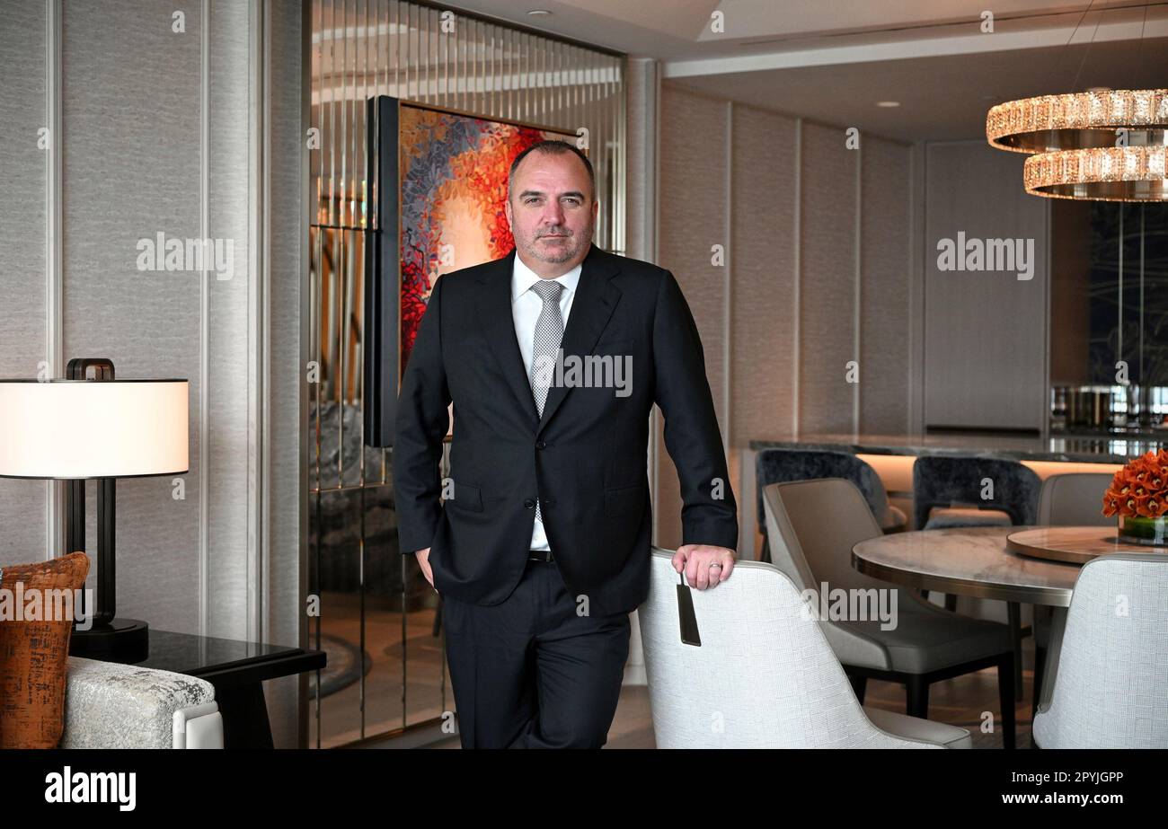 Paul Town, Marina Bay Sands Chief operating officer, in one of the ...