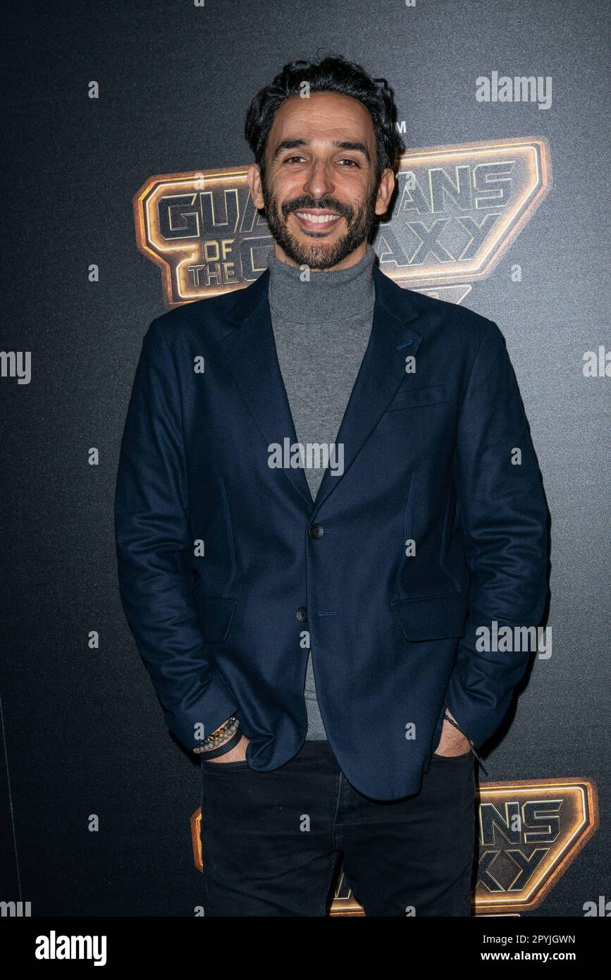 Amir Arison attends a special screening of "Guardians of the Galaxy Vol ...