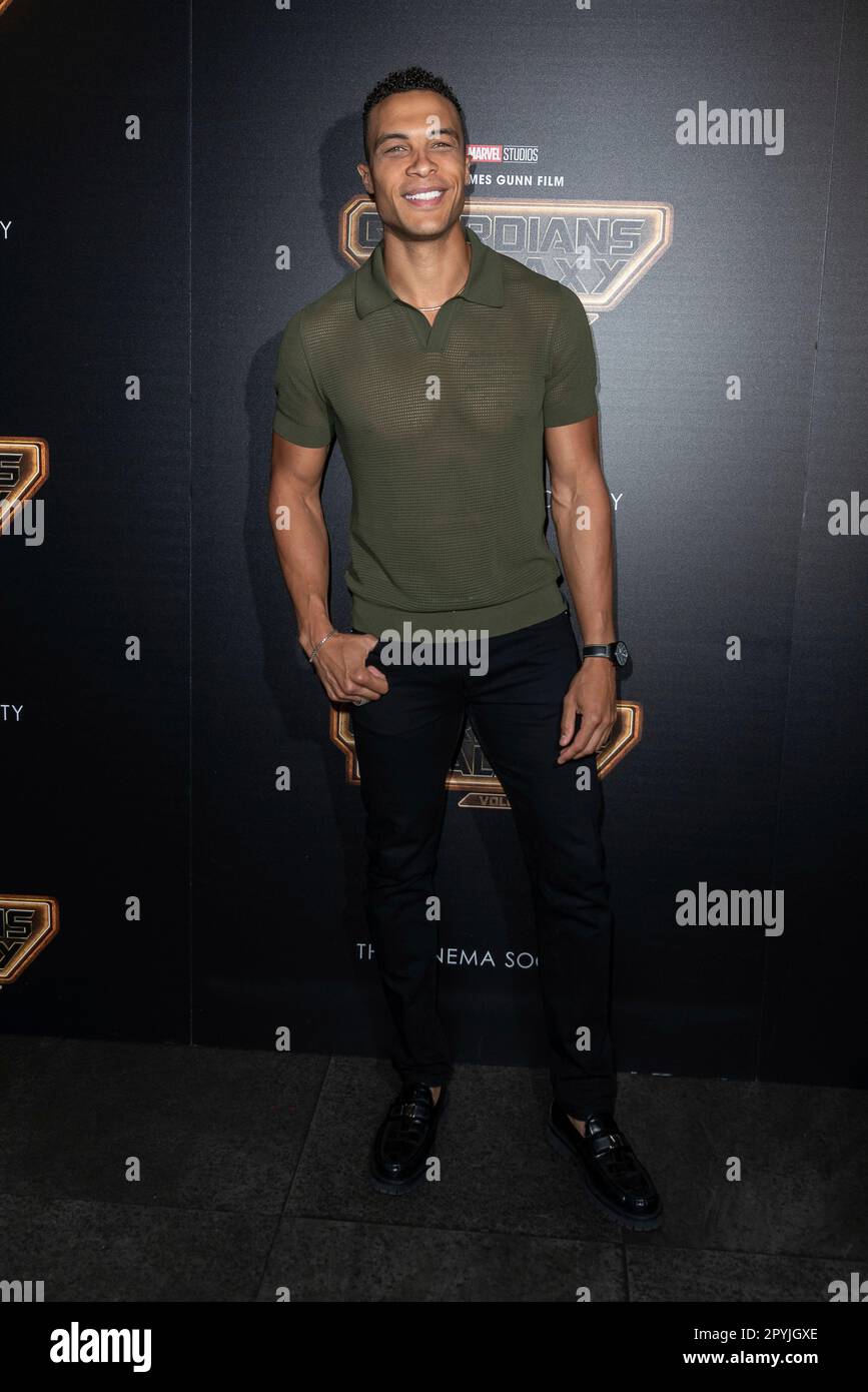 Dale Moss attends a special screening of "Guardians of the Galaxy Vol ...