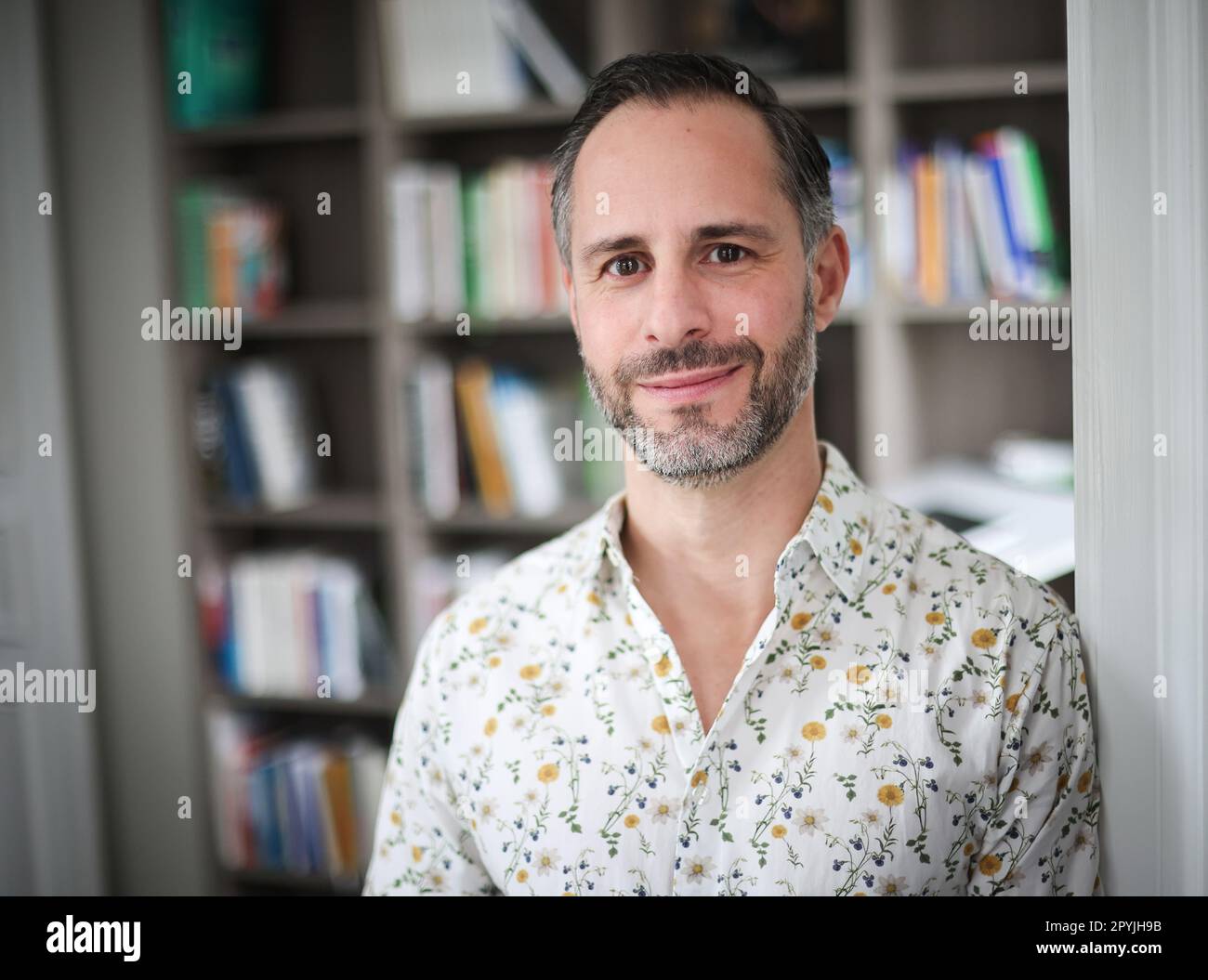 Hamburg, Germany. 20th Apr, 2023. Daniel E. Palu, writer and crime ...