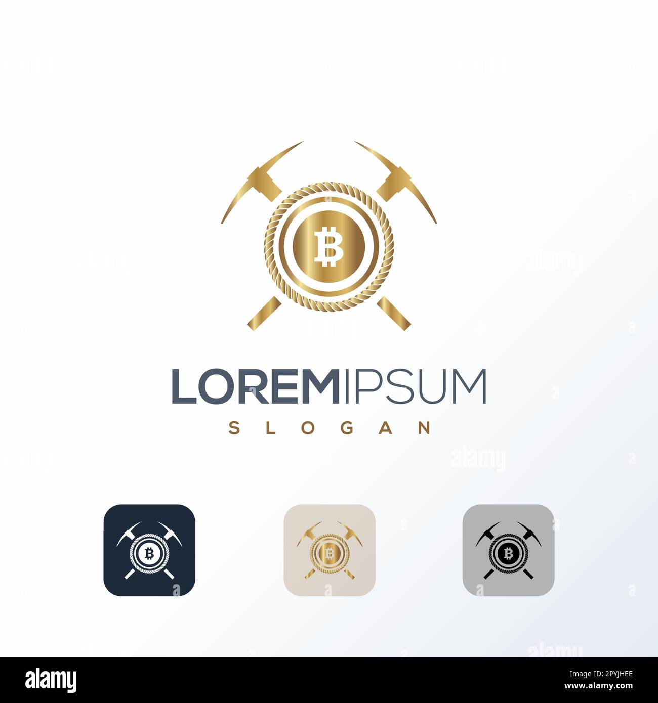 Mining logo hi-res stock photography and images - Alamy