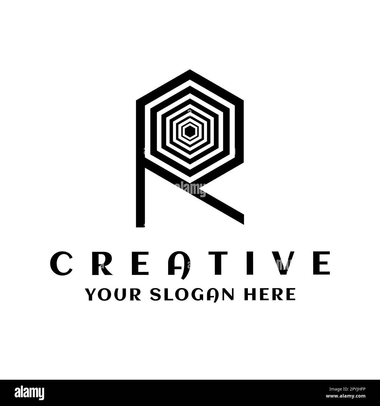 Letter R logo design Template. Initial R letter logo. Usable for Business and Branding Logos ...