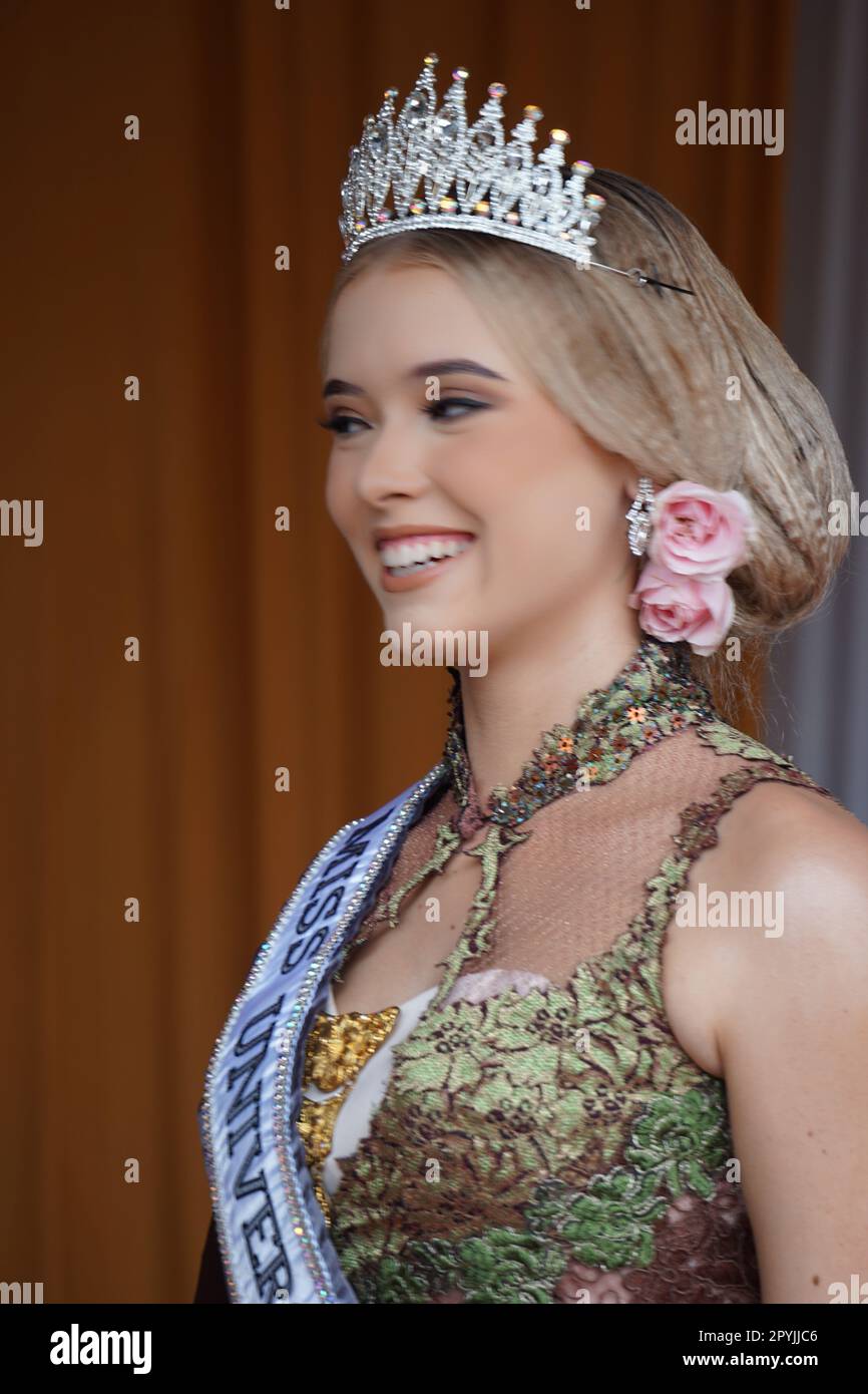 Switzerland Miss Universe on Tulungagung's anniversary (Bersih Nagari ...