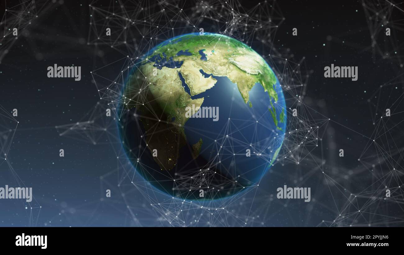 Global network connection hi-res stock photography and images - Alamy