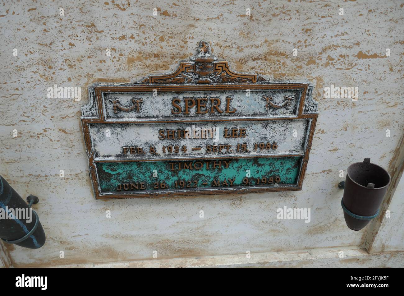 Los Angeles, California, USA 1st May 2023 Actress Shirley Sperl Grave ...